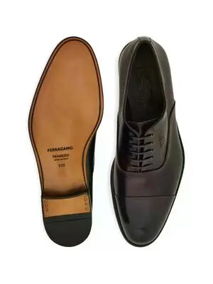 FERRAGAMO Tramezza Oxford Shoes With Cap Toe