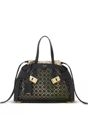FERRAGAMO Hug Handbag - Black