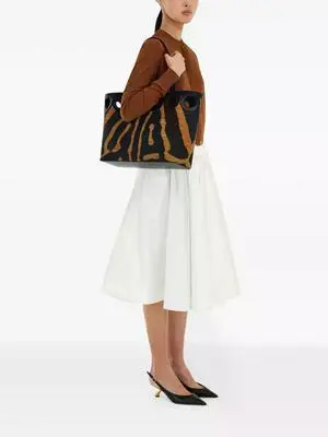 FERRAGAMO Gancini Outline Tote Bag