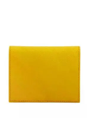 FERRAGAMO Gancini Compact Wallet - Yellow