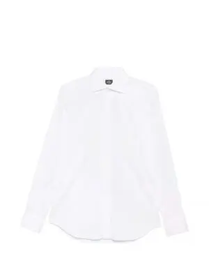 ALESSANDRO GHERARDI Concealed-placket Spread-collar Shirt