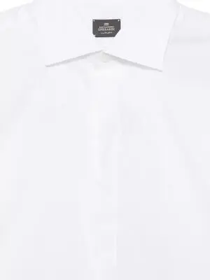 ALESSANDRO GHERARDI Concealed-placket Spread-collar Shirt