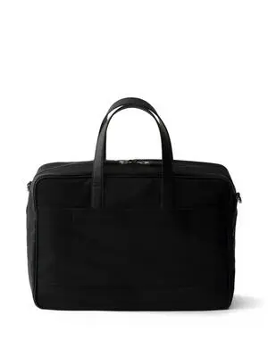 Prada Re-nylon And Saffiano Leather Work Bag