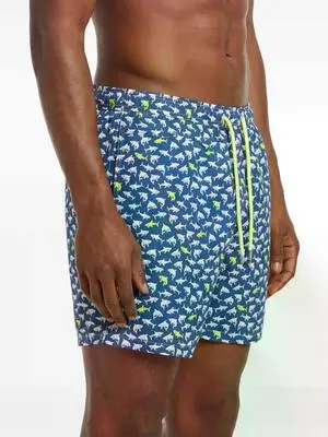 MC2 SAINT BARTH Shark Print Swim Shorts