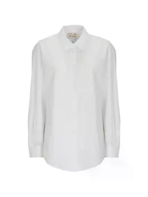 MC2 SAINT BARTH Brigitte Embroidered Slogan Shirt - White