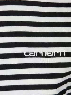 Carhartt Work In Progress Ezra Striped Embroidered T-shirt