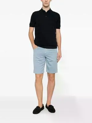 Jacob Cohen Five-pocket Logo Patch Shorts