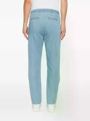 PANICALE Pleated Drawstring Waist Trousers