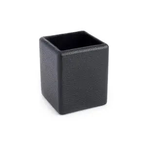 ROYCE NEW YORK Pen Pencil Cup Desk Organizer - Black