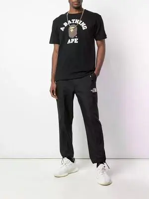 A BATHING APE College T-shirt - Black