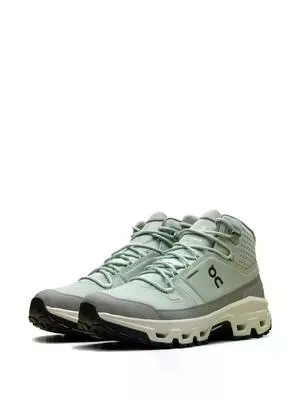 On Cloudrock Mid Waterproof Sneakers - Green