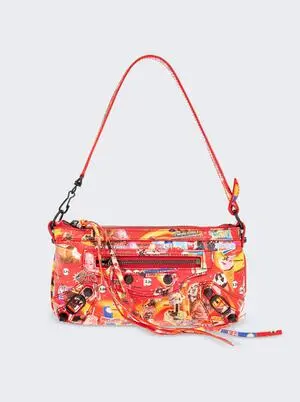 Balenciaga Le City Pouch Bag - Blue