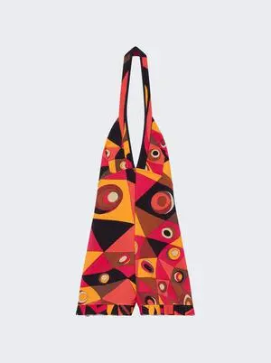 Emilio Pucci Printed Stretch Viscose Jumpsuit - Orange