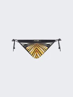 Roberto Cavalli Printed Bikini Bottom - Yellow
