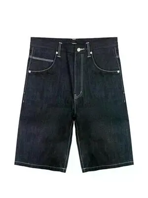 PURPLE BRAND Contrast Stitch Denim Shorts