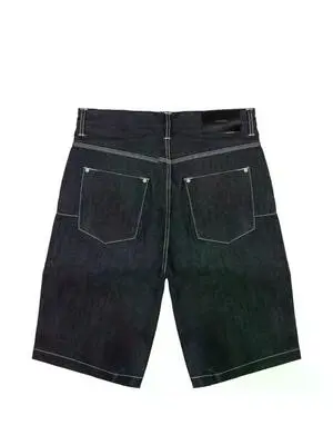PURPLE BRAND Contrast Stitch Denim Shorts