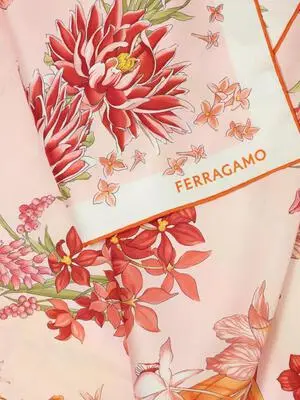 FERRAGAMO Spring Silk Scarf