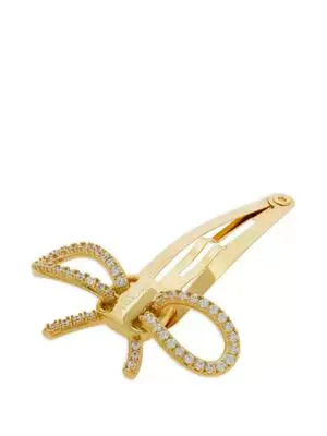 FERRAGAMO Vara Bow Hair Clip With Crystals