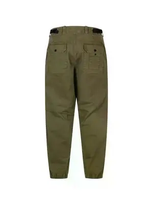 Stone Island Loose-fit Cargo Pants With Signature Logo Patch