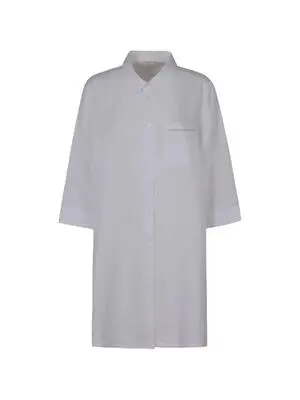 Peserico Embellished Pocket Three-quarter Sleeve Shirt