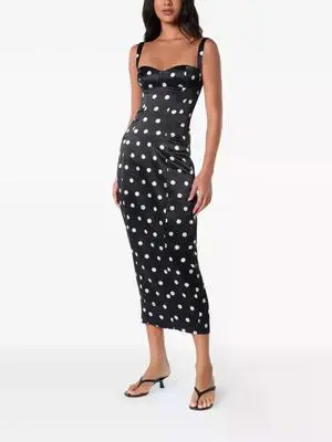 NICHOLAS Dominique Panelled Maxi Dress