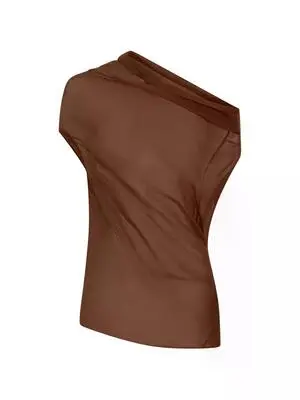 NICHOLAS Asymmetric Twisted Blouse