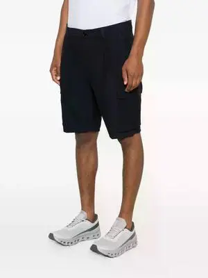 LES HOMMES Pleated Cargo Shorts