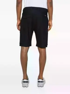 LES HOMMES Pleated Cargo Shorts