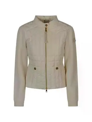 Moncler Quilted Panel Jacket - Neutrals