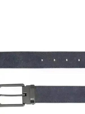 PIQUADRO Suede Belt With Prong Buckle