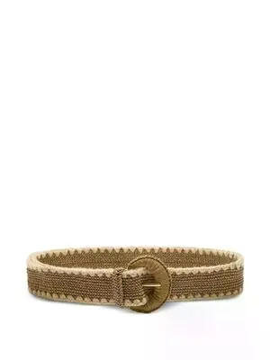Malìparmi Crochet Belt - Brown