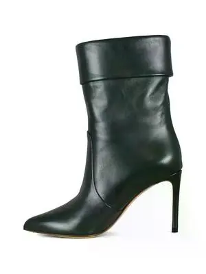FRANCESCO RUSSO Pointed-toe Leather Boots