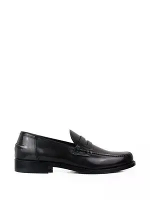 ALBERTO FASCIANI Shiny Leather Loafers