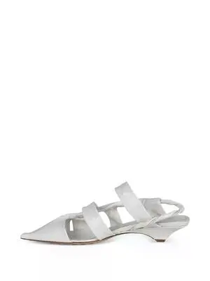 FRANCESCO RUSSO Pointed-toe Cage Pumps