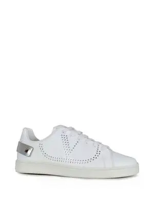 Valentino Garavani Perforated Leather Sneakers
