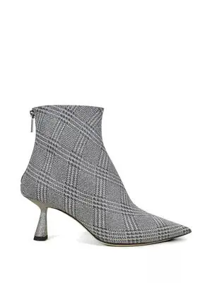JIMMY CHOO Kix Plaid Glitter Boots