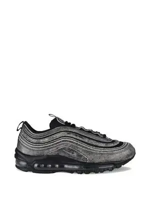 NIKE X COMME DES GARÇONS Air Max 97 Leather Sneakers - Black