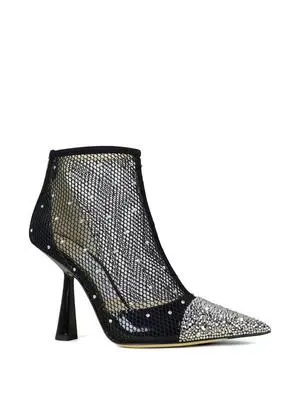 JIMMY CHOO Crystal-embellished Ankle Boots