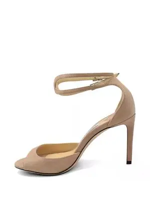 JIMMY CHOO Lane Double-strap Sandals - Pink