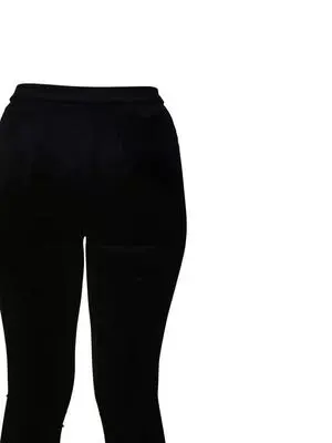 Saint Laurent Velvet-effect Skinny Trousers