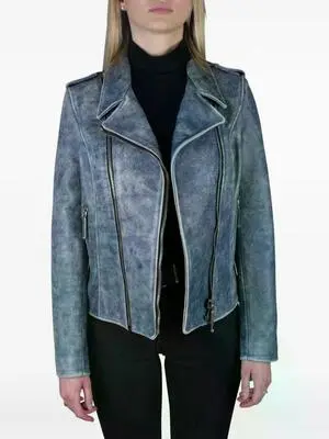 Philipp Plein Silver Zippers Jacket