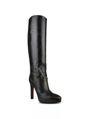 Ralph Lauren Remmy Sequin-embellished Boots