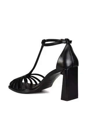 ANEST COLLECTIVE Leather Ankle Strap Sandals