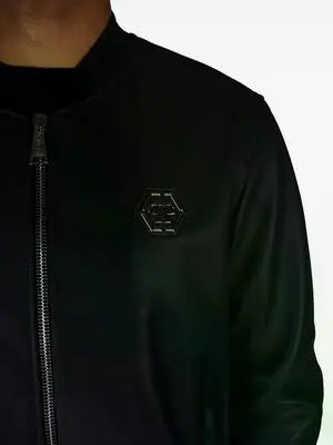 Philipp Plein Logo-plaque Bomber Jacket