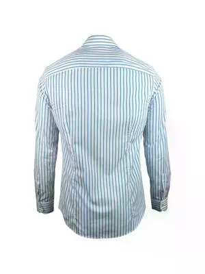 MOORER Striped Buttoned Shirt