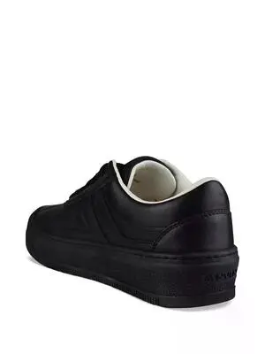 LANVIN Logo Leather Sneakers