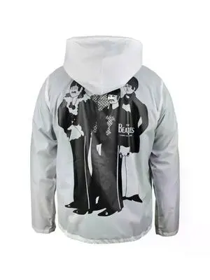 Comme Des Garçons Drawstring Print Jacket