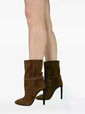 Saint Laurent Lacing Leather Boots