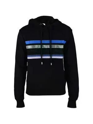 LANVIN Logo Embroidered Hoodie