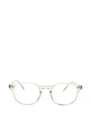 Oliver Spencer Fairmont Round-frame Glasses - Neutrals